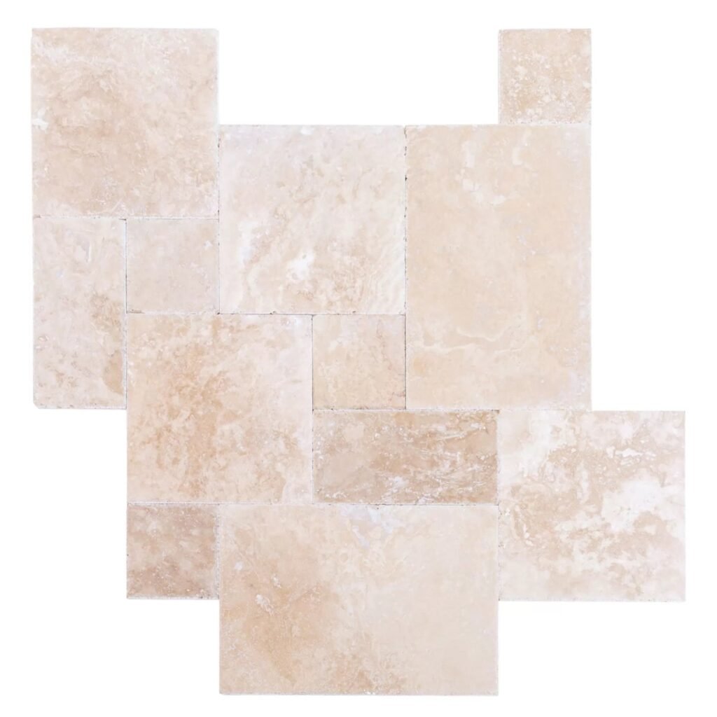 Ivory Tuscany French Pattern Tiles – SUNRISE MARBLE